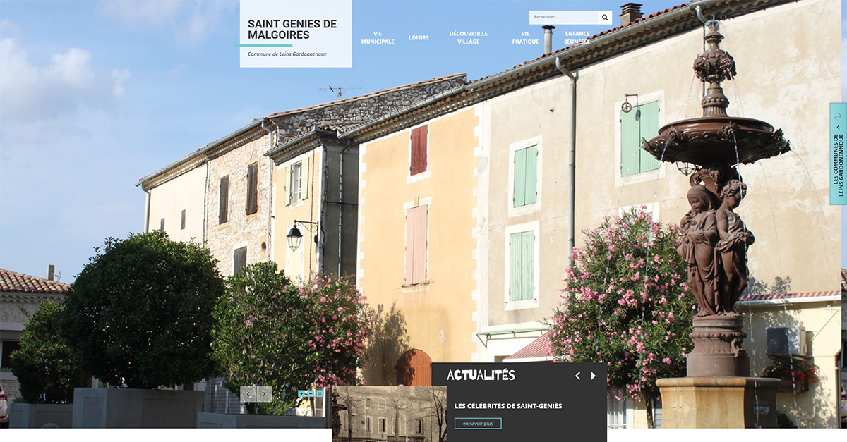 DOSSIER NOËL – inscription : Saint Genies de Malgoires